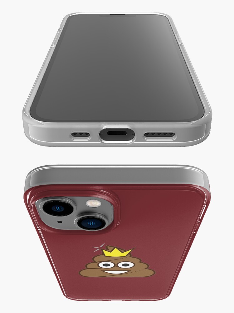 "Poop Emoji Crown" iPhone Case for Sale by jvshop | Redbubble