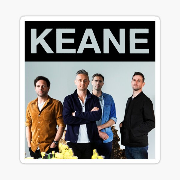 "keane" Sticker for Sale by jo584993 | Redbubble
