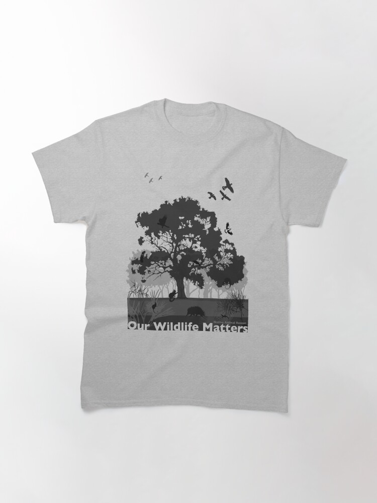 "Our Wildlife Matters - Support Native Animal Rescue" Classic T-Shirt ...