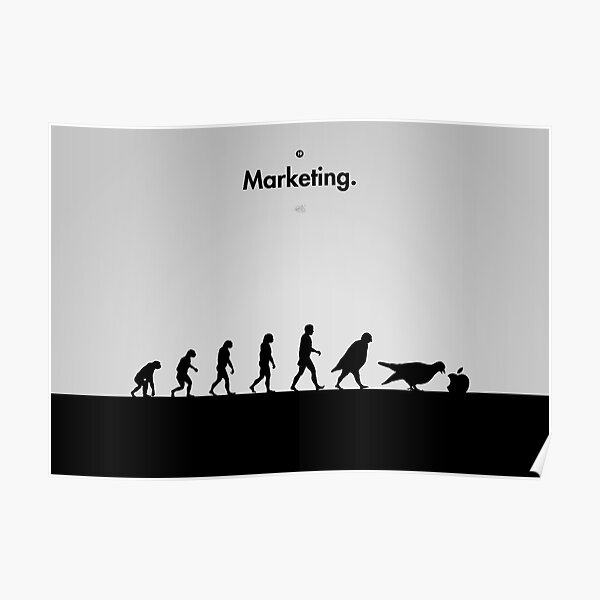 "99 Steps of Progress - Marketing" Poster by maentis | Redbubble