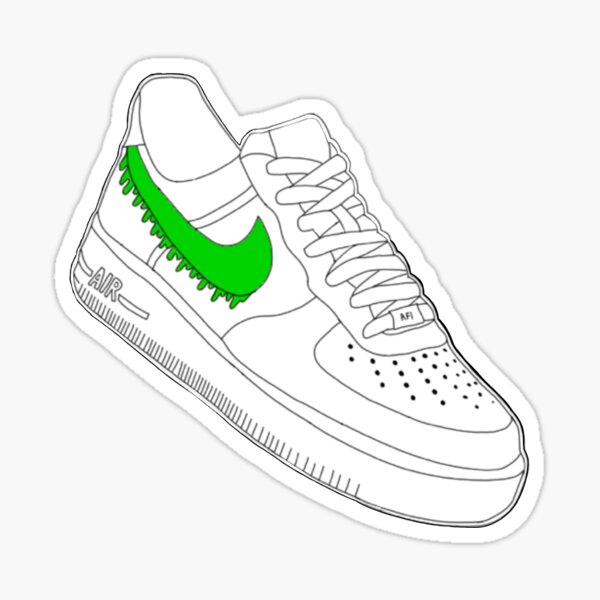 Nike Af1 Stickers | Redbubble