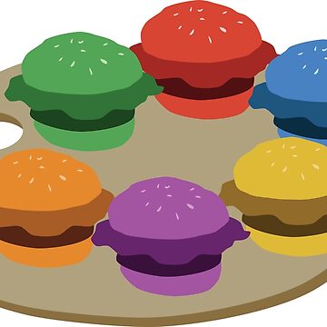 "Pretty Patty Spongebob Palette" Poster for Sale by ordainedegg | Redbubble