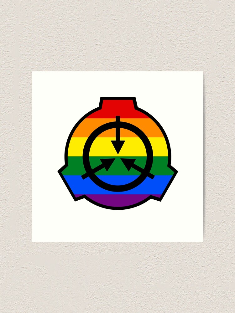"SCP LGBT Pride Logo (6 Stripe Version)" Art Print for Sale by ...
