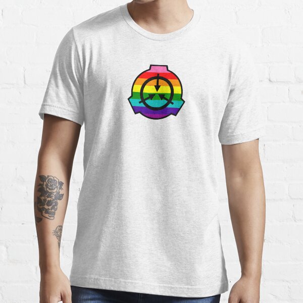 "SCP LGBT Pride Logo (8 Stripe Version)" T-shirt for Sale by ...