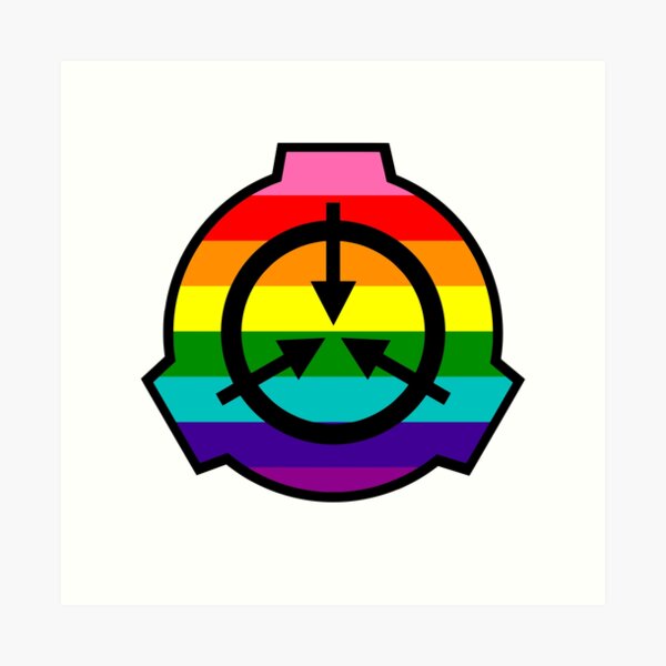 "SCP LGBT Pride Logo (8 Stripe Version)" Art Print by GillyTheGhillie ...