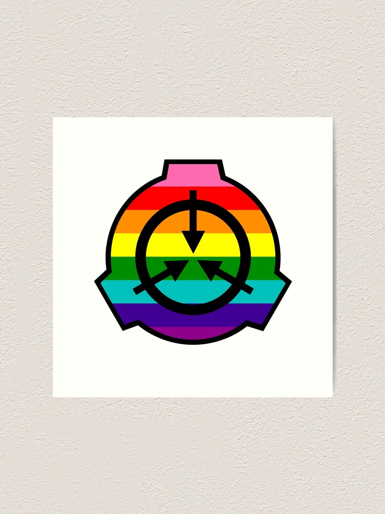 "SCP LGBT Pride Logo (8 Stripe Version)" Art Print by GillyTheGhillie ...