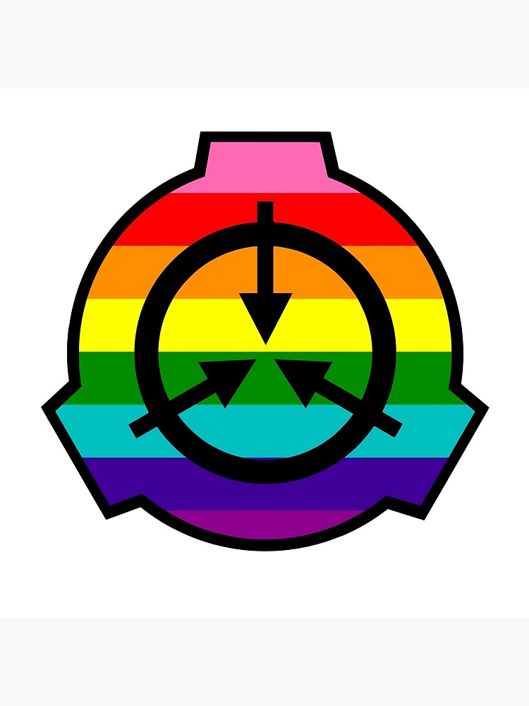 "SCP LGBT Pride Logo (8 Stripe Version)" Poster for Sale by ...