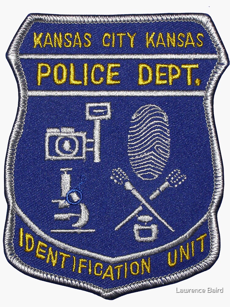"Kansas City Police Identification Unit" Sticker for Sale by ...