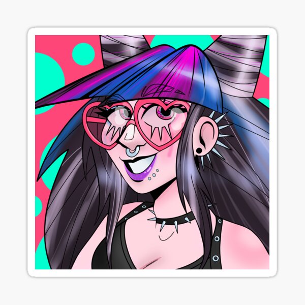 "Ibuki Mioda - Summertime" Sticker for Sale by najwa-artsy | Redbubble