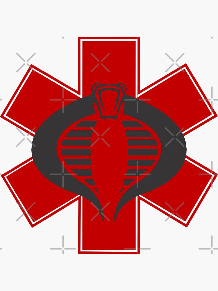 "Cobra Tactical Rescue Face Mask Logo" Sticker for Sale by aliberalino ...