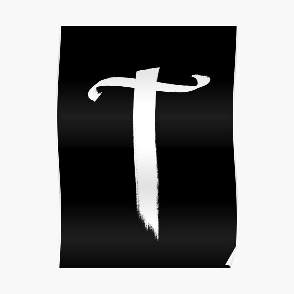 "The Letter T" Poster by alphabeautiful | Redbubble