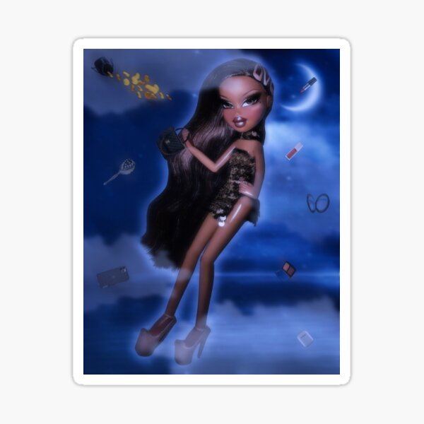 "Bratz Night Sky Glam" Sticker for Sale by Legandary-diva | Redbubble