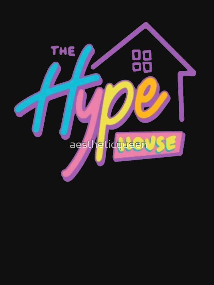 "The Hype House Logo" T-shirt for Sale by aestheticqueen | Redbubble ...