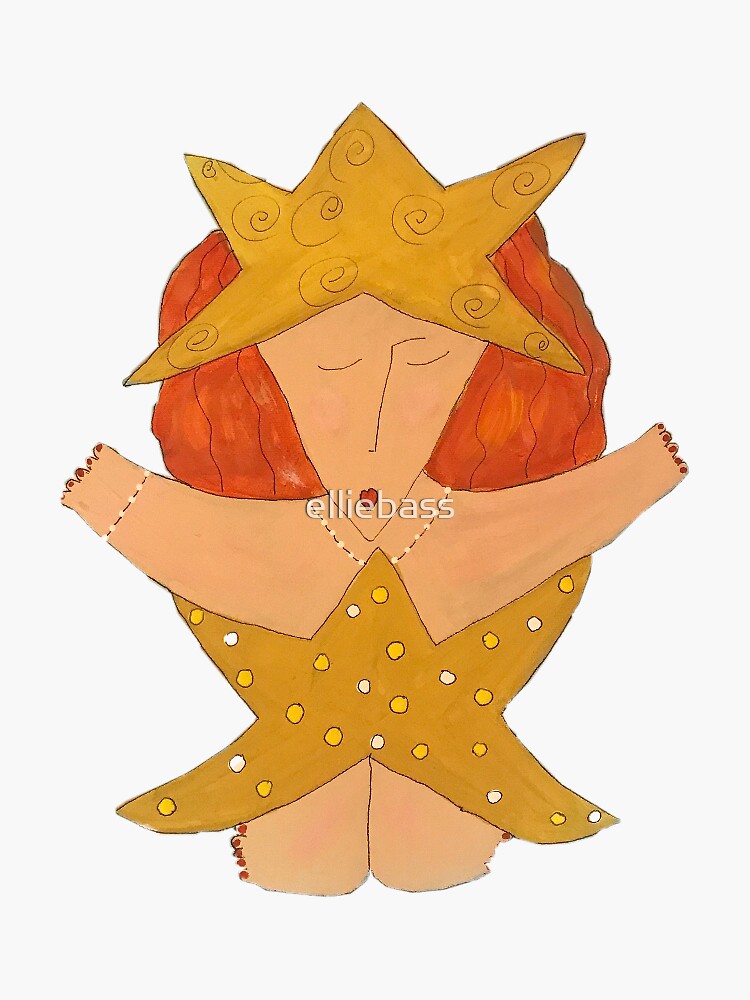 "Stargirl" Sticker by elliebass | Redbubble