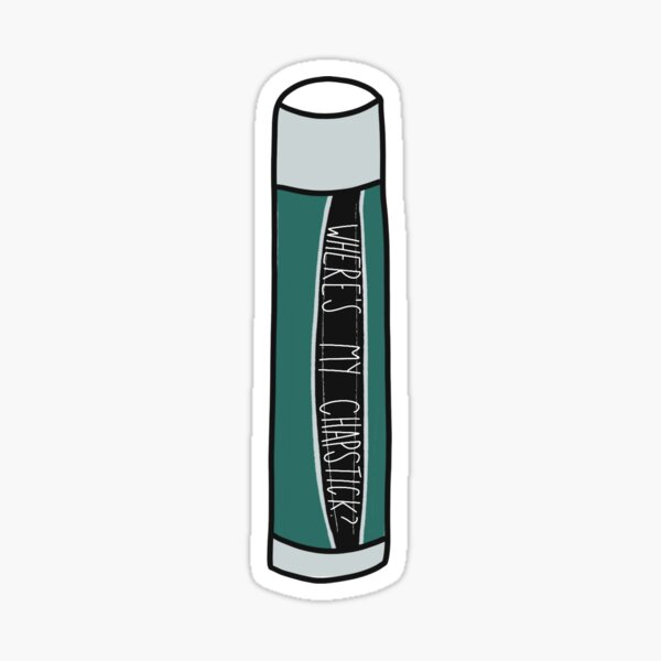 "Chapstick Sticker" Sticker by allyraimondi | Redbubble
