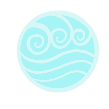 "Avatar Water Tribe Symbol" Sticker for Sale by madeline-ad | Redbubble