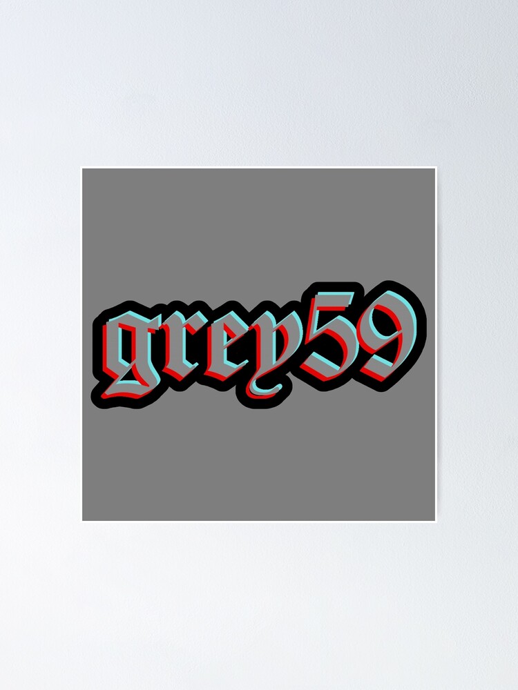 "grey59 VHS" Poster by aestheticetc | Redbubble