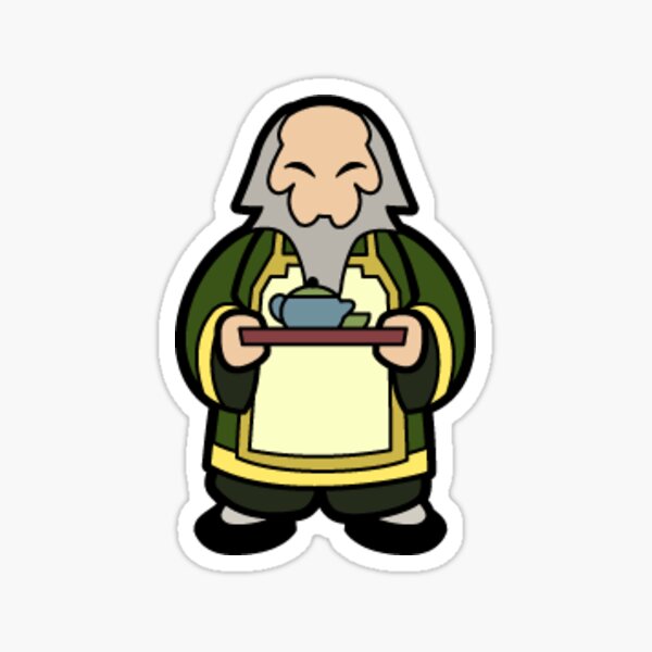 Uncle Iroh Stickers | Redbubble