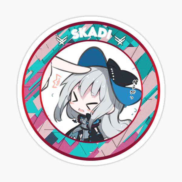 "Arknights - Skadi" Sticker for Sale by baconmastery | Redbubble