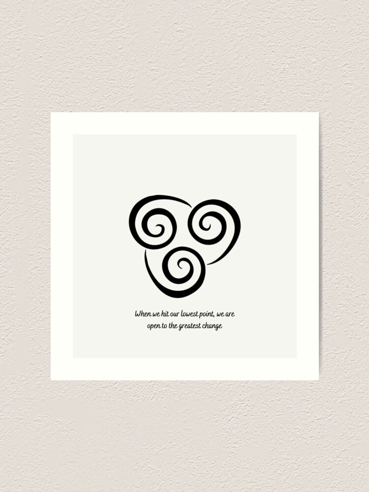 "Avatar the Last Airbender: Air Bending Symbol" Art Print for Sale by ...
