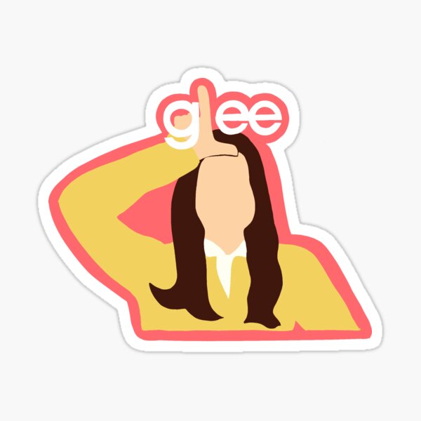 "Rachel Berry Glee" Sticker by madeline-ad | Redbubble