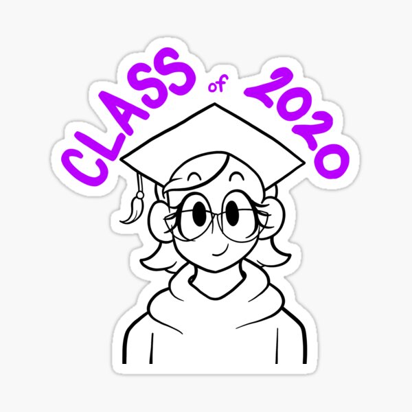 "Class of 2020!" Sticker by HopesDesigns | Redbubble