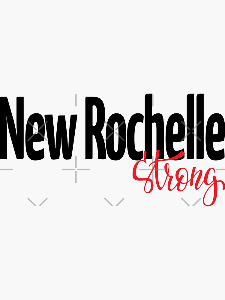 "New Rochelle Strong" Sticker by ProjectX23 | Redbubble