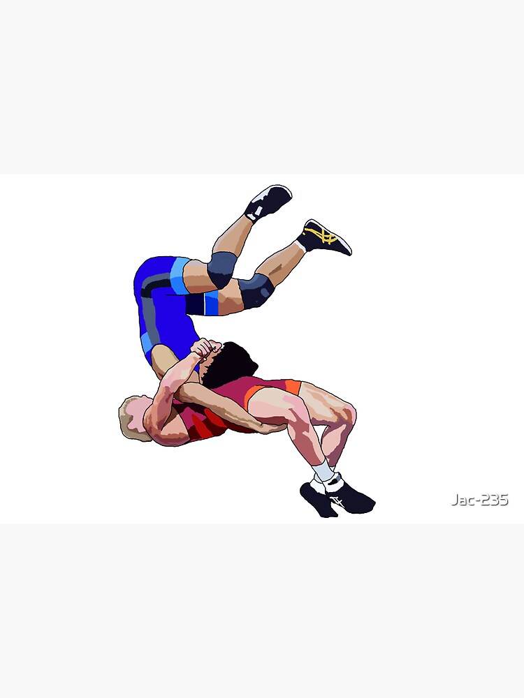 "Dake Wrestling Suplex" Sticker for Sale by Jac-235 | Redbubble