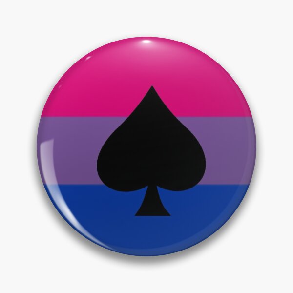 "Asexual Biromantic Pride" Pin for Sale by aceoftays | Redbubble