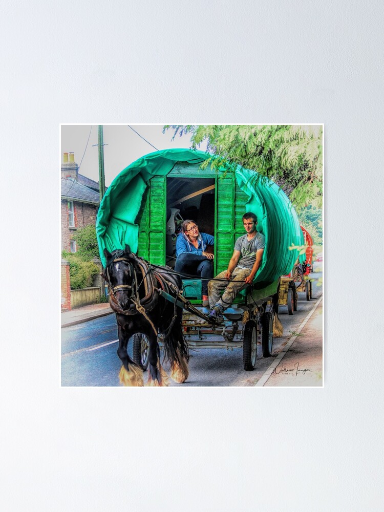 "Caravan" Poster by wallarooimages | Redbubble