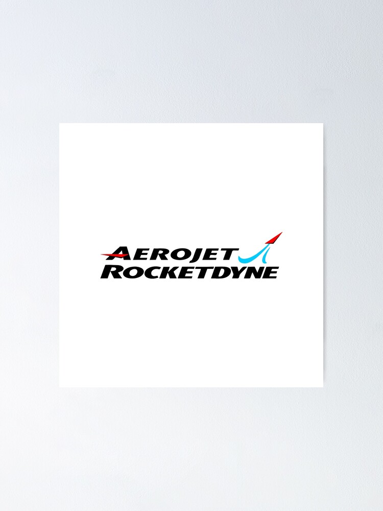 "Aerojet Rocketdyne Logo" Poster by NeskowinsBOX | Redbubble