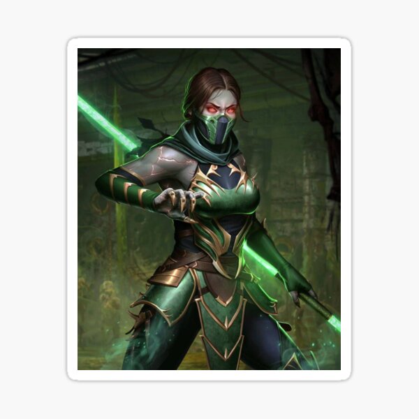 "Jade " Sticker for Sale by Ghostach | Redbubble