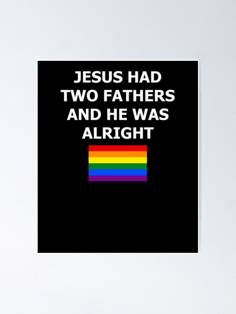 "Lgbt Jesus" Poster by MartinBrenner44 | Redbubble