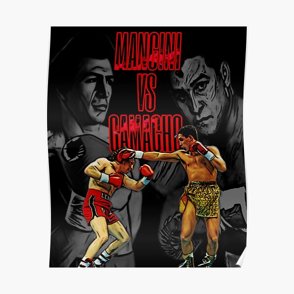 "Mancini Vs Camacho" Poster by dhernandez2156 | Redbubble