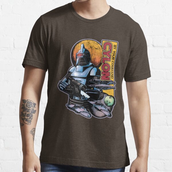 "Cylon Centurion" T-shirt for Sale by simonbreeze | Redbubble | viper ...