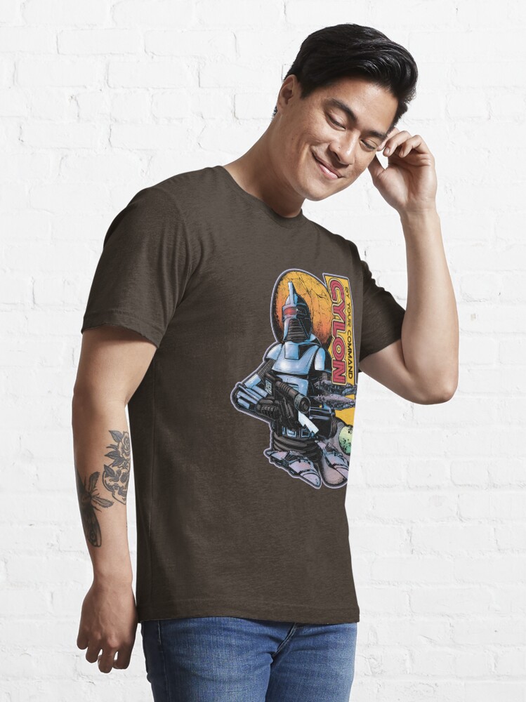 "Cylon Centurion" T-shirt for Sale by simonbreeze | Redbubble | viper ...