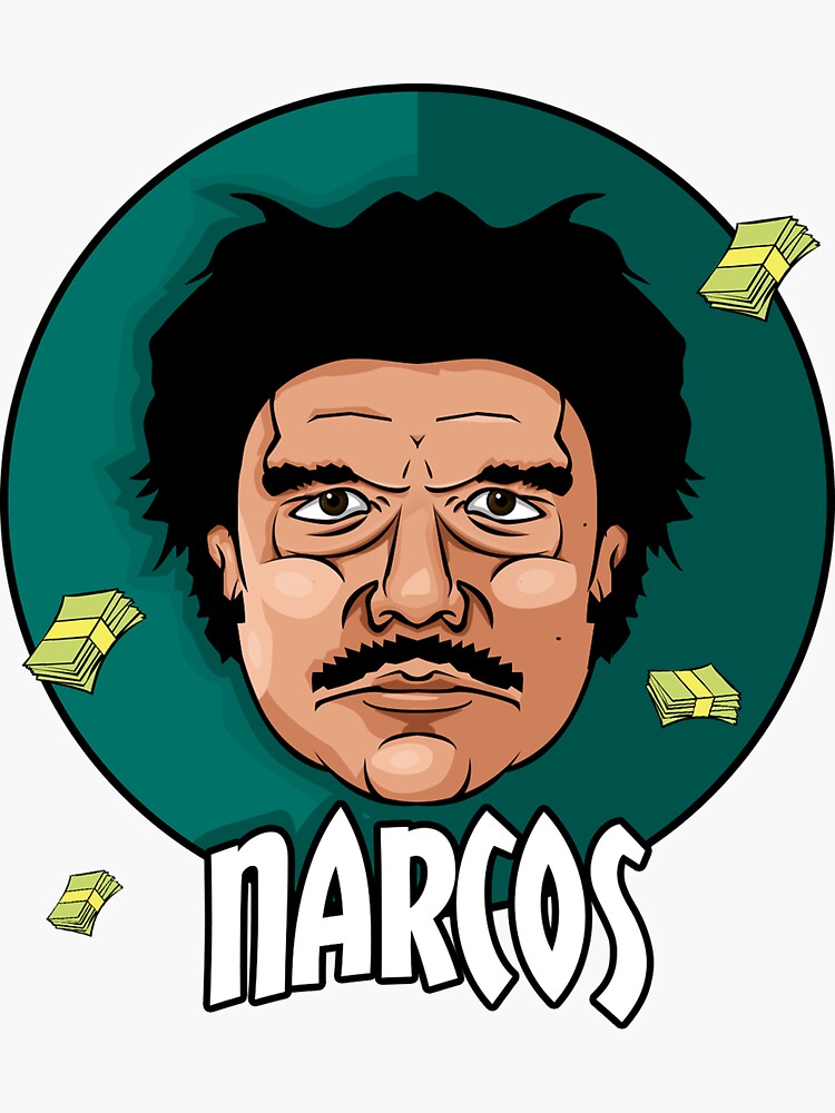 "Narcos" Sticker by MuratDesigns | Redbubble