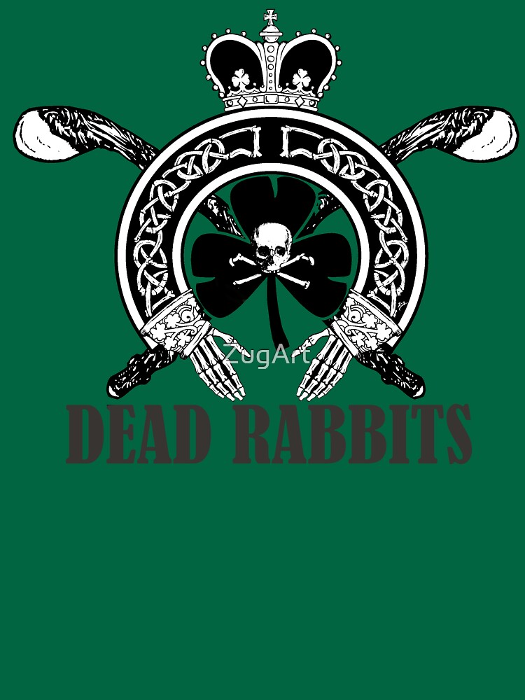 "Dead Rabbits (Black and Whited Edition)" T-shirt for Sale by ZugArt ...
