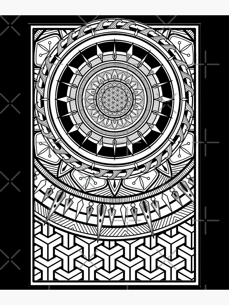 "Mandala Art, Zentangle" Poster by thelastelement | Redbubble
