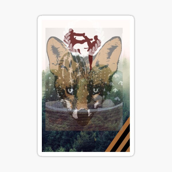"Wolf said yes" Sticker for Sale by Shiv66 | Redbubble