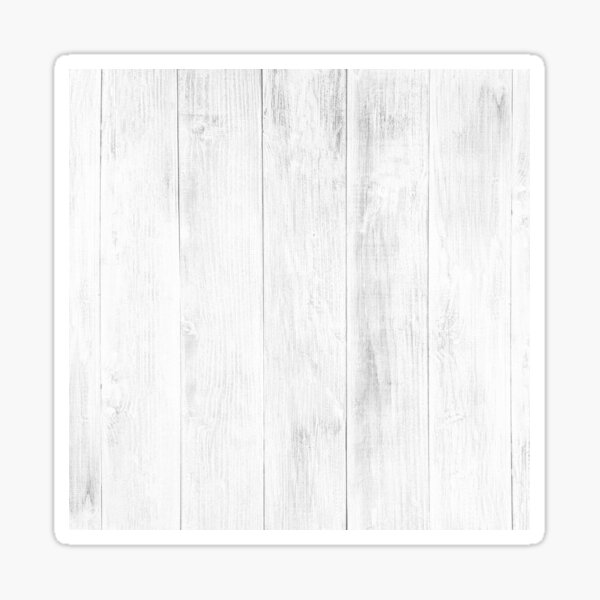 "White Painted Vertical Boards " Sticker for Sale by csaron92 | Redbubble