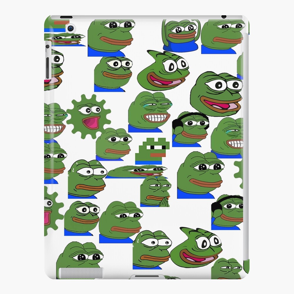 Xqcs Pepe Emotes Ipad Case And Skin For Sale By Shirtfrog Redbubble