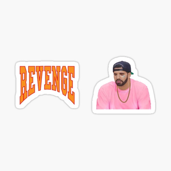"Revenge Drake Sticker " Sticker for Sale by spokefan | Redbubble