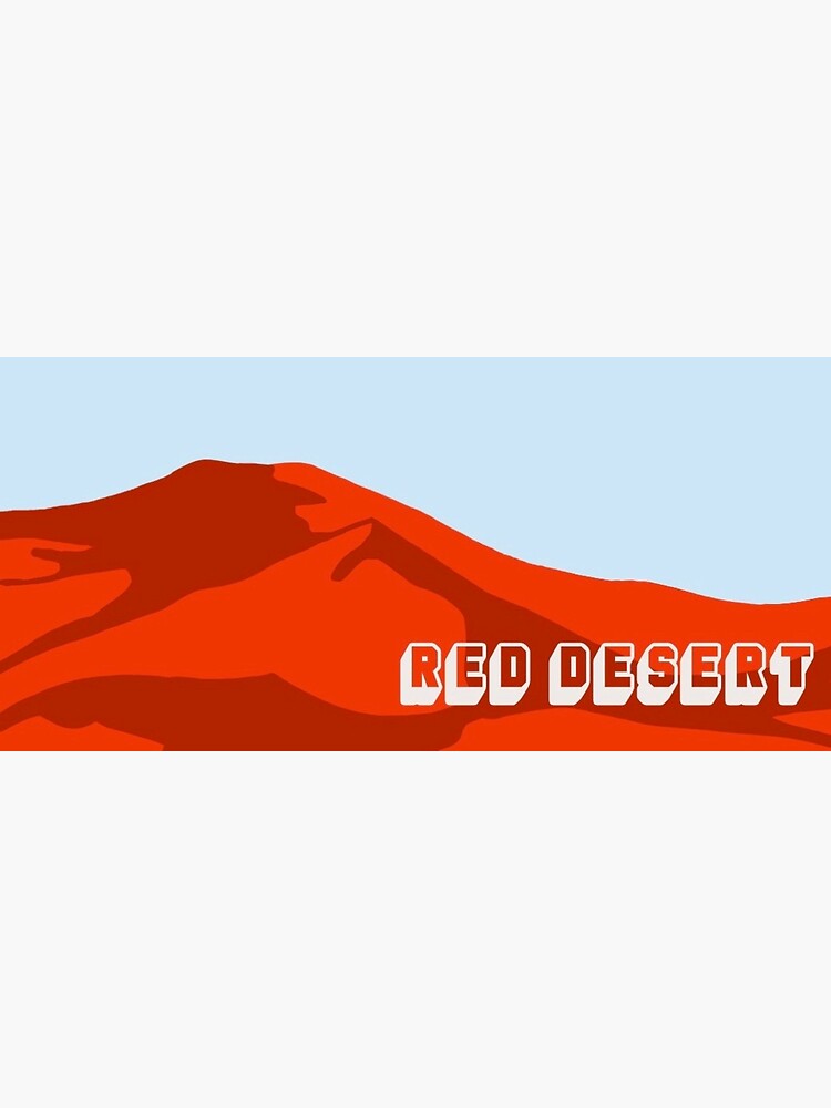 "5SOS - red desert sticker" Sticker for Sale by Deannalu1 | Redbubble