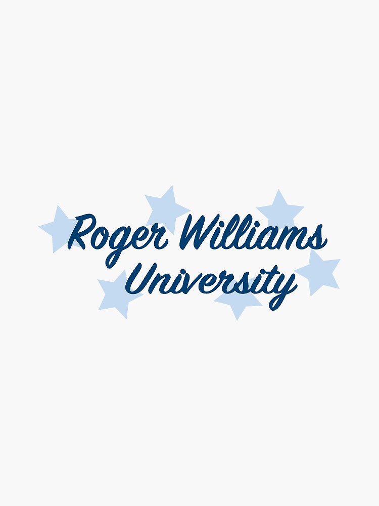 "Roger Williams University Star" Sticker for Sale by kep2486 | Redbubble