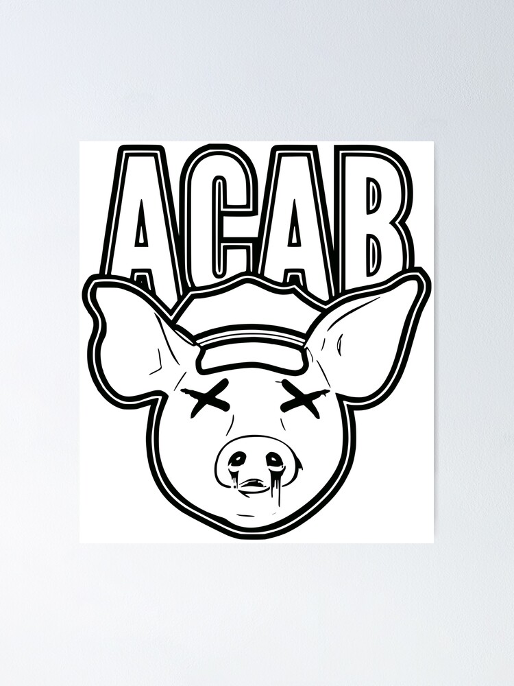 "Acab pig" Poster for Sale by Rawpixel | Redbubble