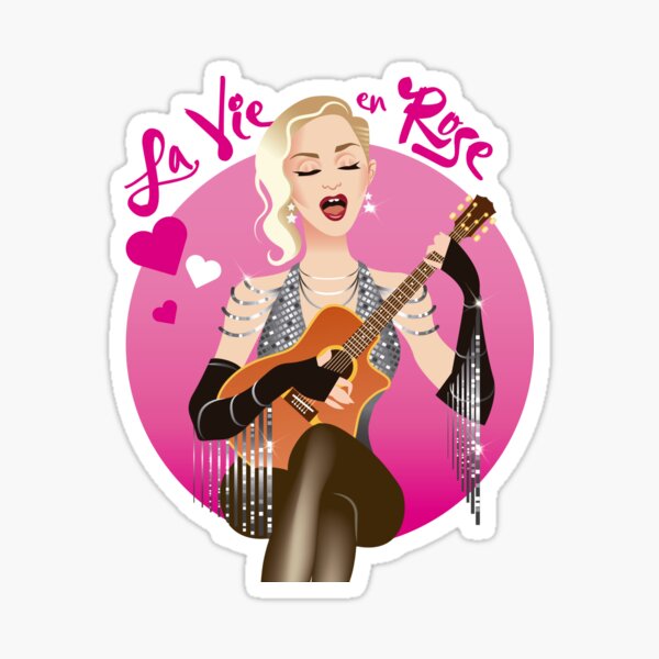 "Pink lady" Sticker for Sale by AleMogolloArt | Redbubble