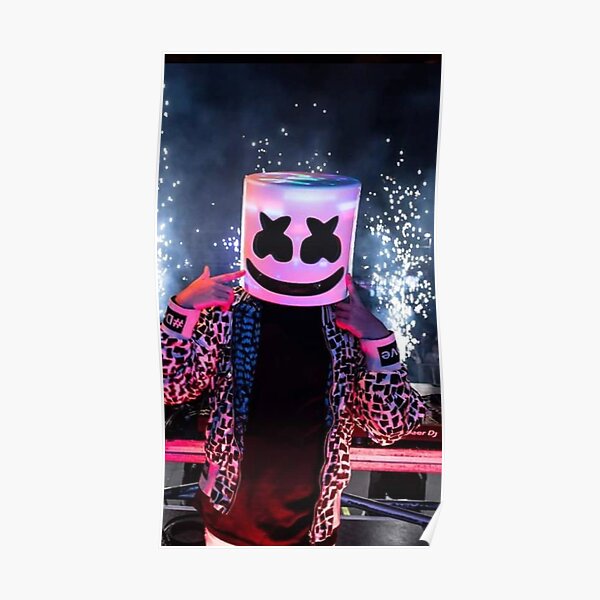 Poster: Dj Marshmello | Redbubble