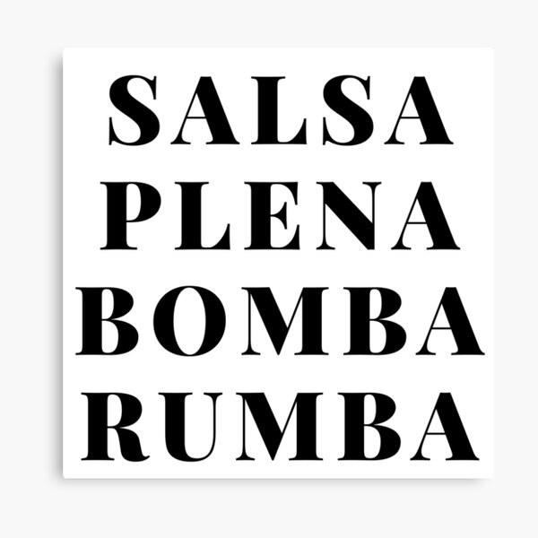 Bomba Canvas Prints | Redbubble