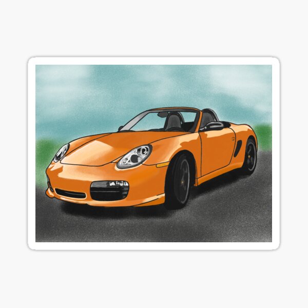 "Porsche Boxster " Sticker by Dphillips2894 | Redbubble